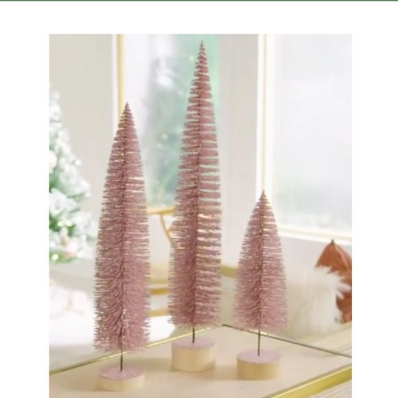 August & Leo | Party Supplies | August Leo Glitter Bottle Brush Trees ...
